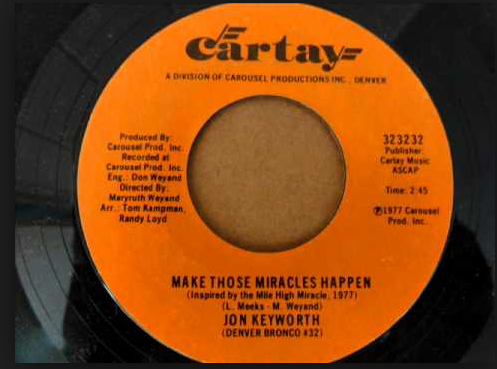 Jon Keyworth at our March Meeting – Denver Broncos Quarterback Club