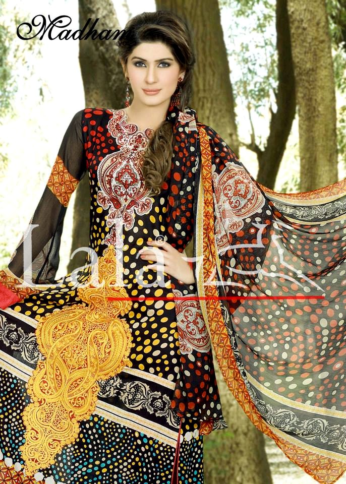 Madham Lawn 2013 Volume 2 By Lala Textile | Summer Lawn Prints By Lala ...