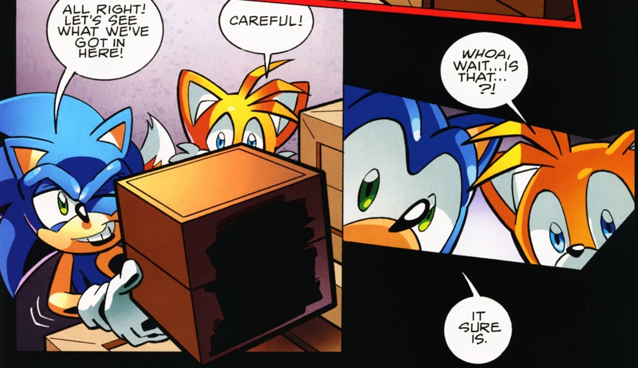 Hedgehogs Can't Swim: Sonic the Hedgehog: Issue 212