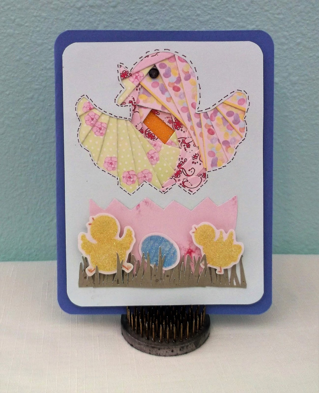 How To Make An Iris Folding Easter Card – ScraPerfect