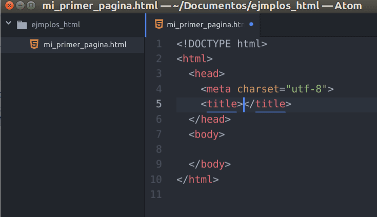 Tutoriales HTML5 y CSS3: HTML5 Estructura Basica