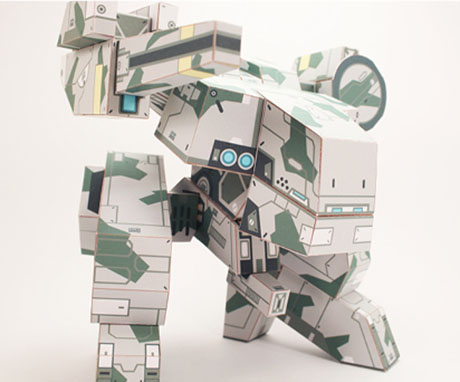 Metal Gear : Rex Papercraft | Paperized Crafts
