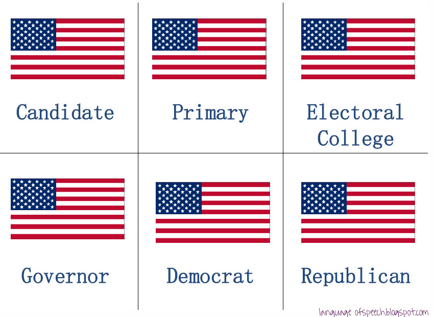 The Language of Speech: Materials Wednesday: Multisyllabic Election Day ...