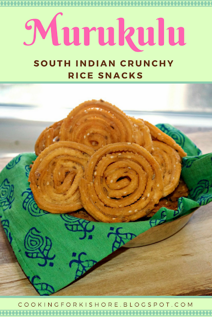 Murukulu - Tasty, Crunchy Rice Snacks