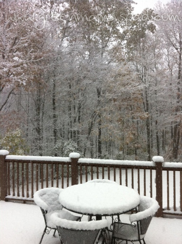 October 2011 Snowstorm Hits Connecticut | Marianna | Connecticut Mom Blog