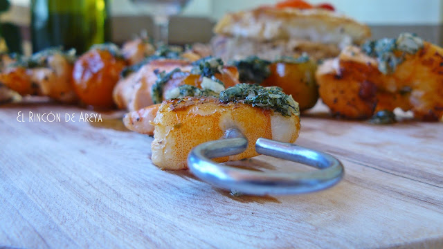 El Rincón de Areya: Pincho Gallego Marinero