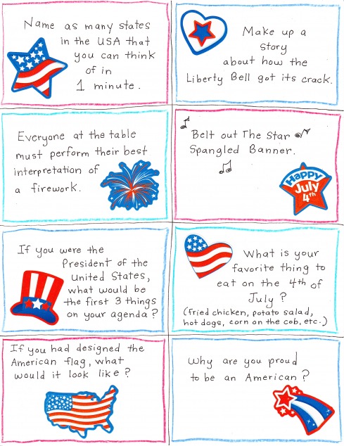 247moms: Conversation Starters For the 4th of July