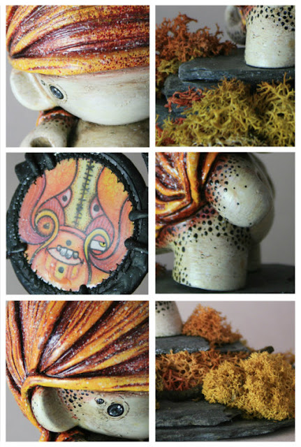 Grubleton custom Munny by SquareFrog Designs ~ Tenacious.Ninja - Art ...