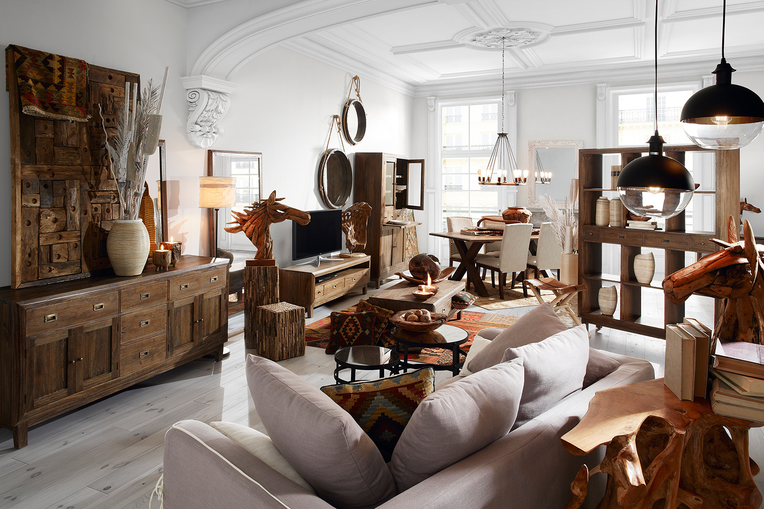 Muebles de Salón: COMO DECORAR UN SALON COLONIAL