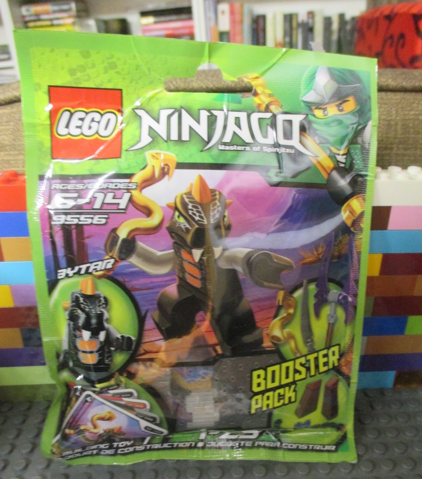 LEGO 9556 Ninjago BOOSTER PACK Bytar Minifigure + Cards + Weapons ...