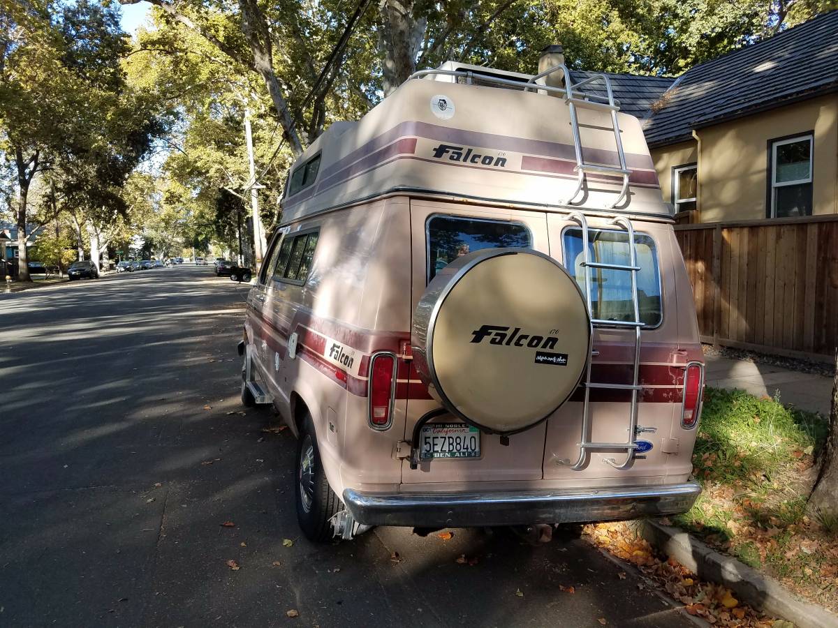 Out Of Step: 1987 Ford Falcon Econoline e250 Camper Van - $4200 ...