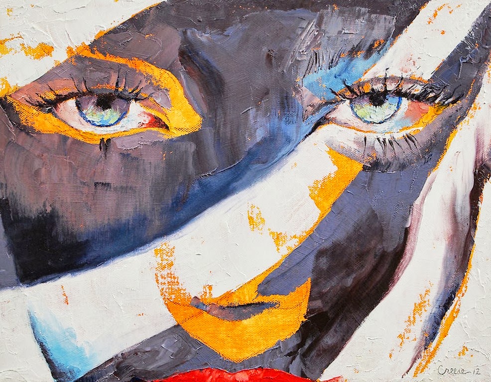 Cuadros caras abstractas - Imagui