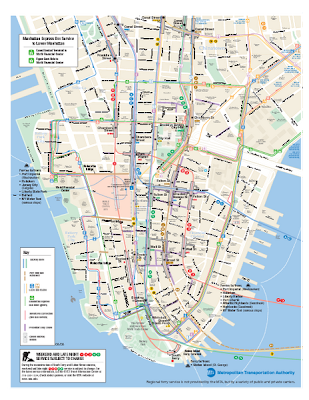 Manhattan Subway Map Pics | Map of Manhattan City Pictures
