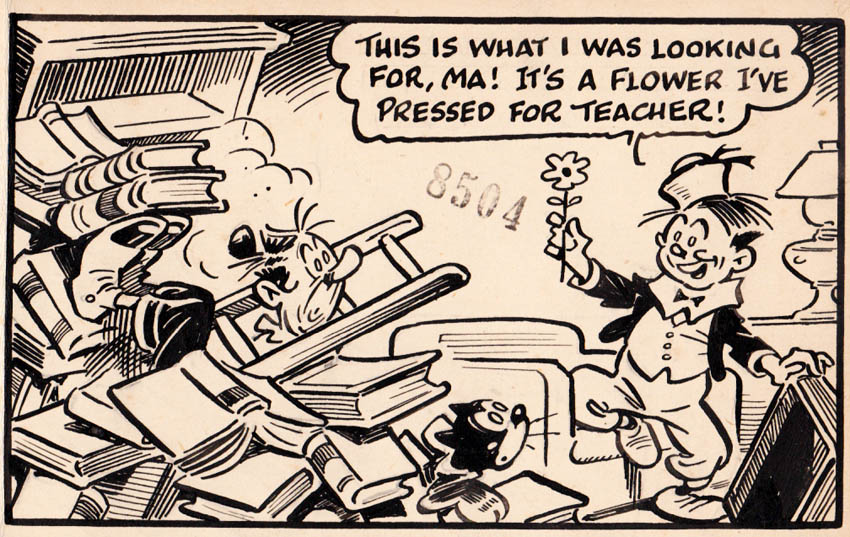 BLIMEY! The Blog of British Comics: Roy Wilson: Original artwork