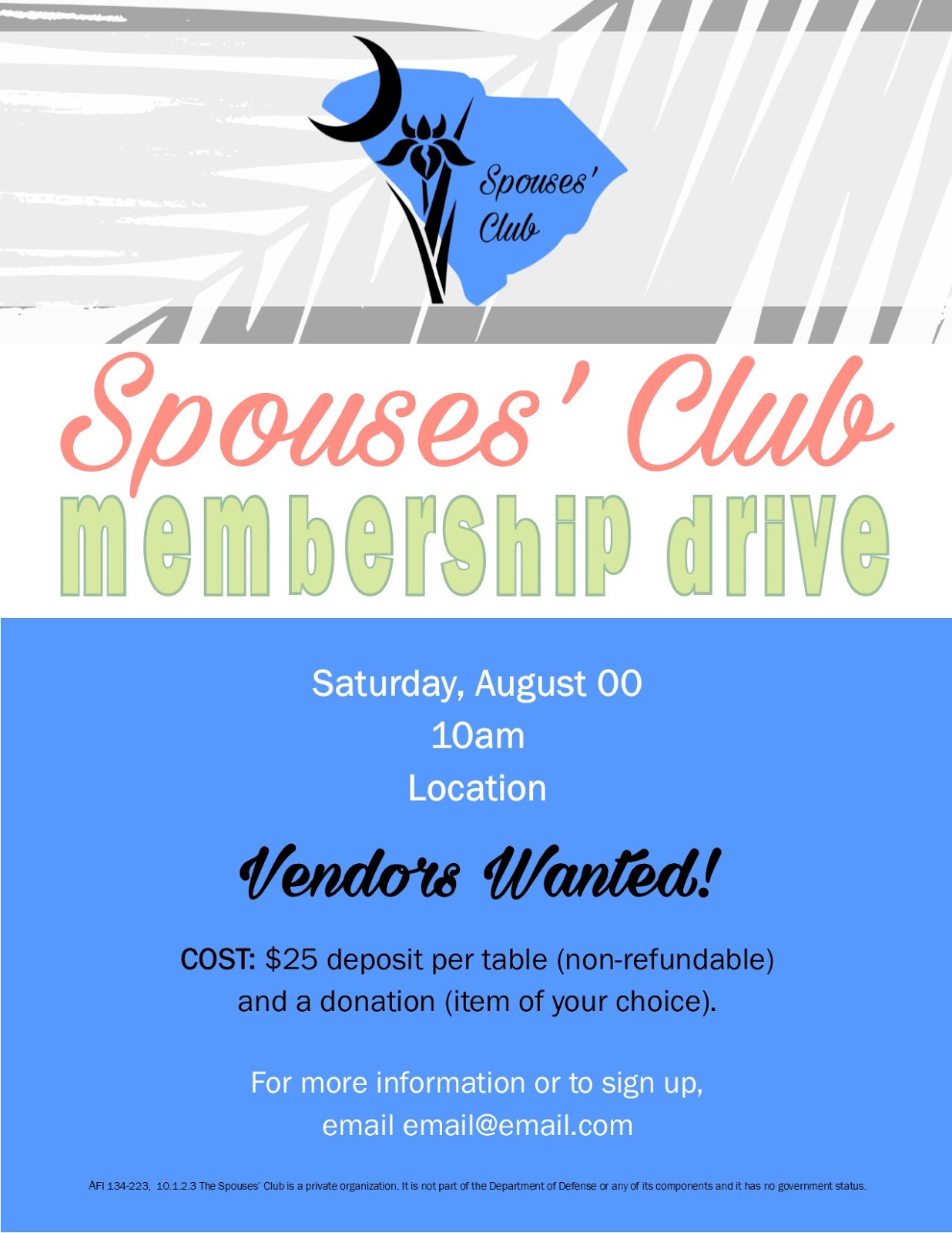 B.A. in Housewifery: Design: Membership Drive