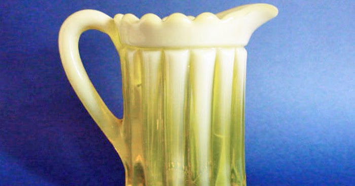 Premier Antiques: Davidson's Yellow Pearline Glass 'Brideshead'