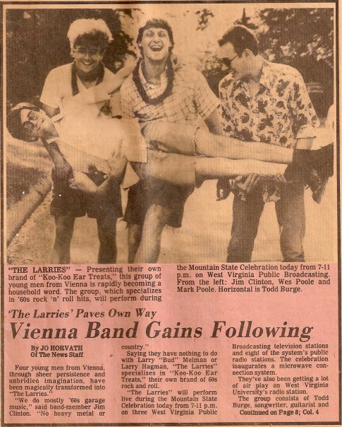 Todd Burge: 63 EYES and THE LARRIES-Why I'm Living In My Past This Weekend