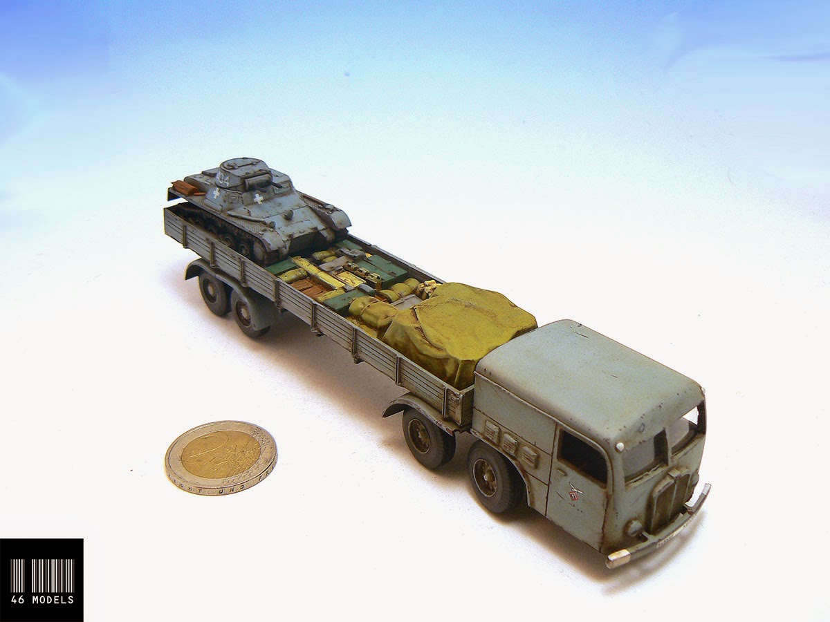 46 MODELS by Tomasz Bajer : German Faun L 1500 + Cargo + Pz I !!! 1/72