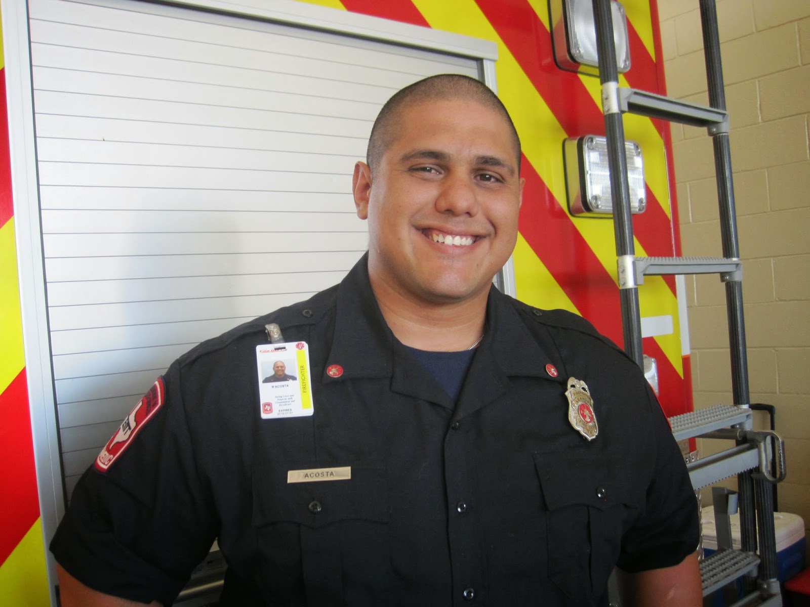 All About LFD: Firefighter of the Week - Robert Acosta