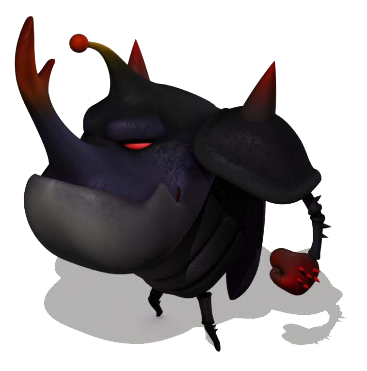 Larva animasi absurd