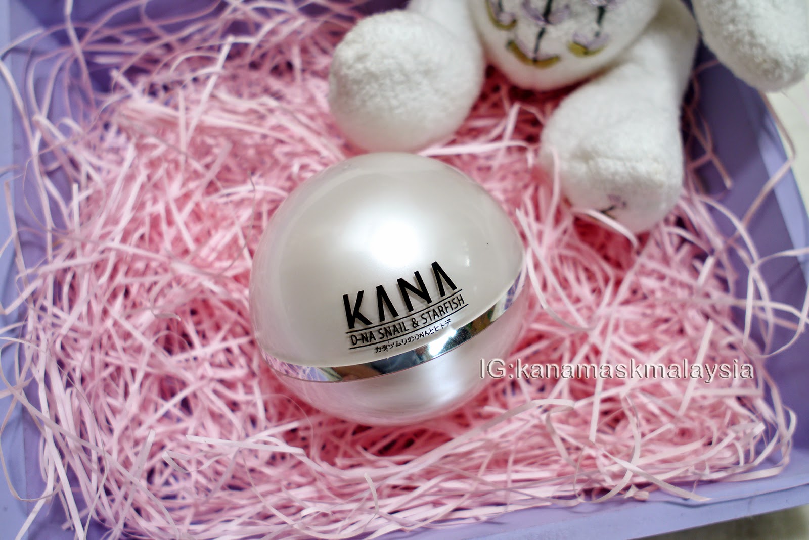 Jorise Lee: Skin Care review: Kana D-NA Snail & Starfish overnight ...