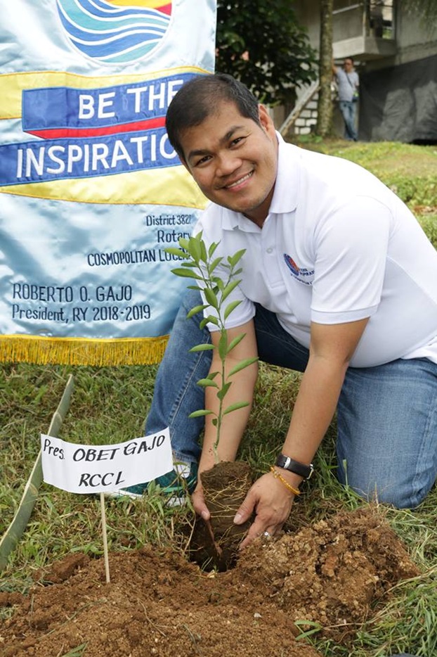 RC Cosmo Lucena launches tree planting project - Sentinel Times