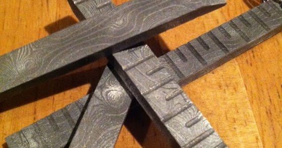 JORDAN METAL ART ™: "Scale Sticks"