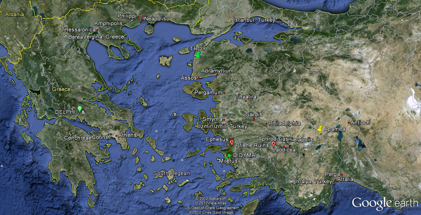 גֵּר־וְתוֹשָׁב: Biblical Sites in Turkey and Greece in their Ancient ...