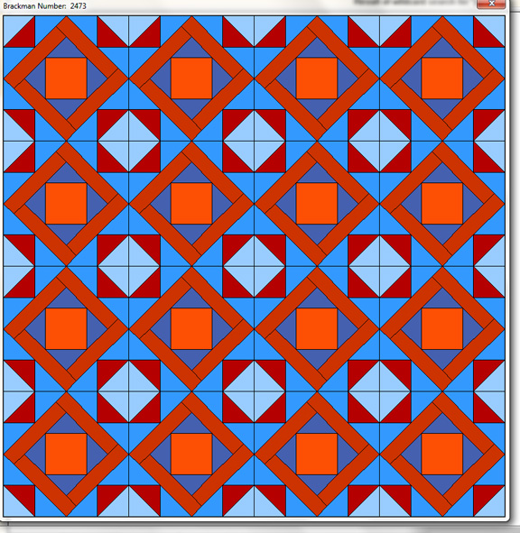 Cloud of Quilt Patterns: Square in a Square Blocks