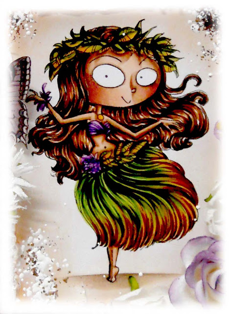 Leilani + NEW Video Tutorial! - Kit and Clowder Online Colouring Classes