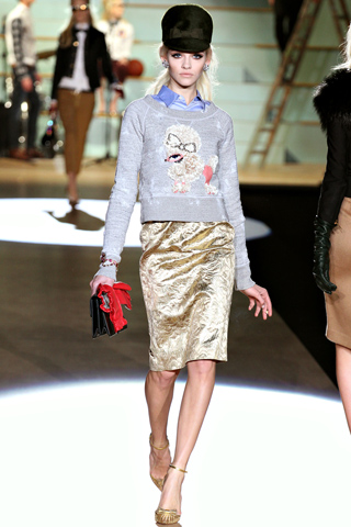 ROS.E.: Dsquared women collection f/w 2012-13 runway