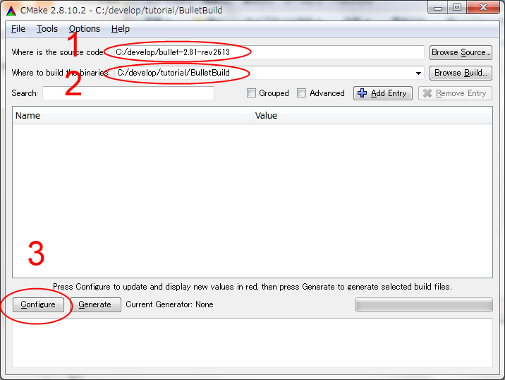 VCでBulletのプロジェクトを作成する(1)プロジェクトの準備|ゆるふわ☆エンジニアリング