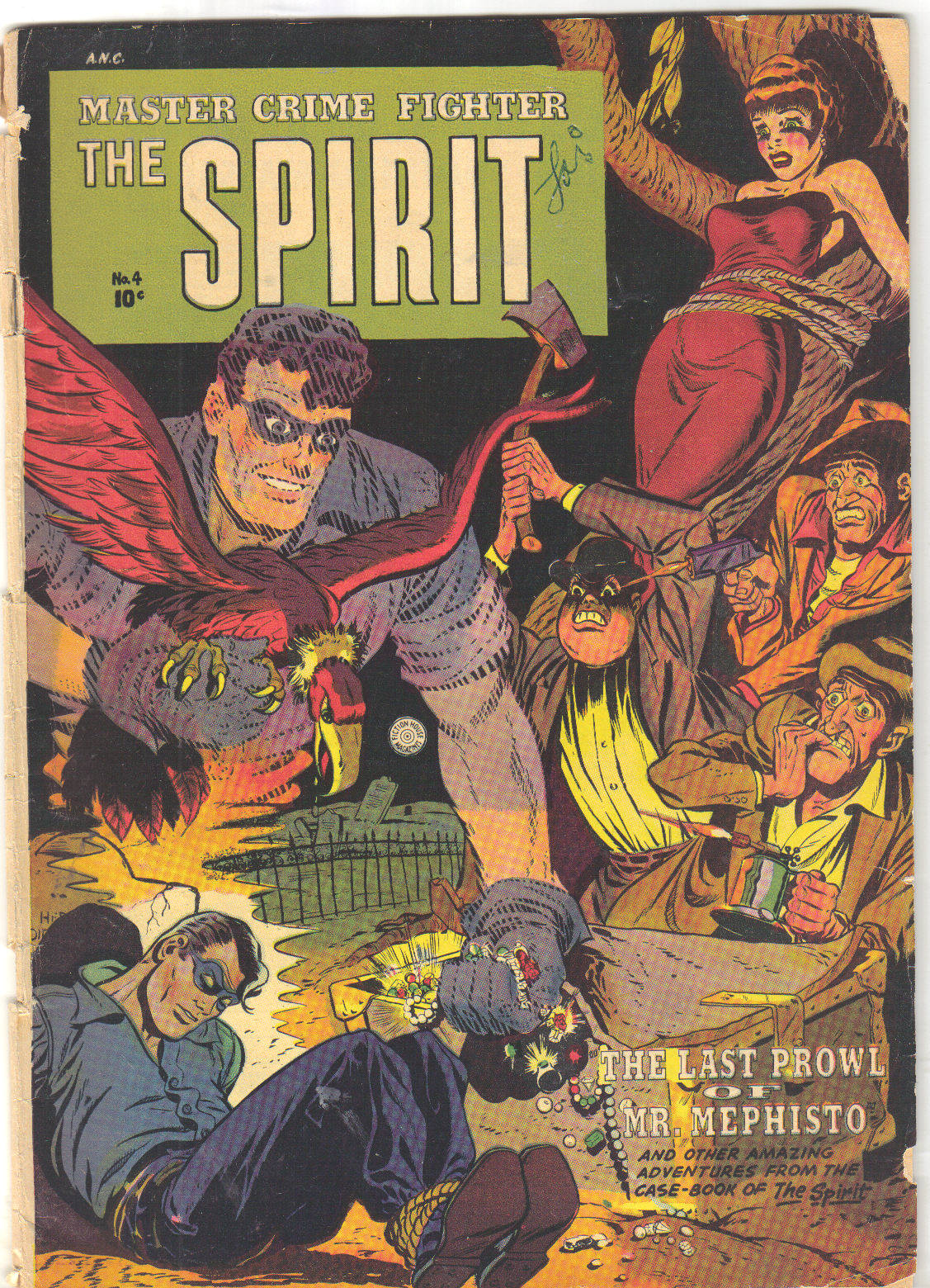 Old-fashioned Comics: The Spirit (#01 - #05) 1952 - 1954 Complete ...