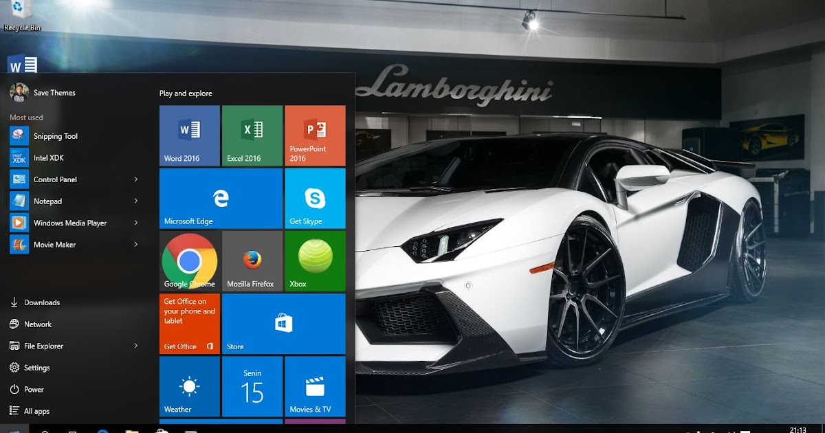 Lamborghini Aventador Theme For Windows 8 and 10 - Windows 10 Themes