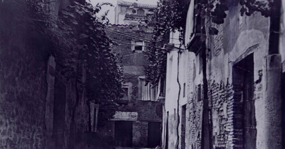 Centro de Estudios Borjanos: Antigua foto de Borja con parras