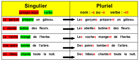 Mandugar FLE: Le singulier et le pluriel