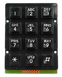 Integrated System: Keypad Matrix 3x4
