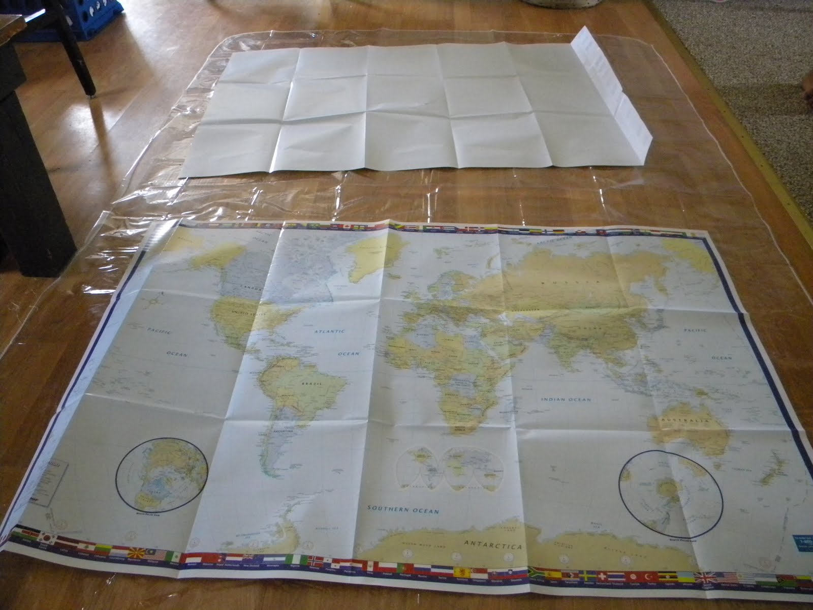 map tablecloth