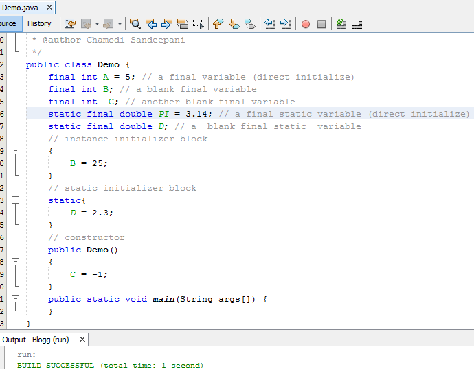 Java Programming Sinhala Tutorial Final Keyword Final Variable Part 7 IT Sinhala Tutorials Java Programming Sinhala Tutorial Final Keyword Final Variable Part 7 IT Sinhala Tutorials