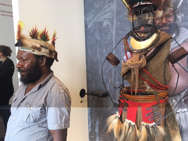 frenchtouch2: Le Chef papou Mundiya Kepanga au Musée de l'Homme