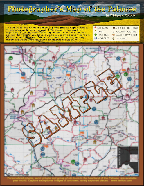 Photographer's Map of the Palouse
