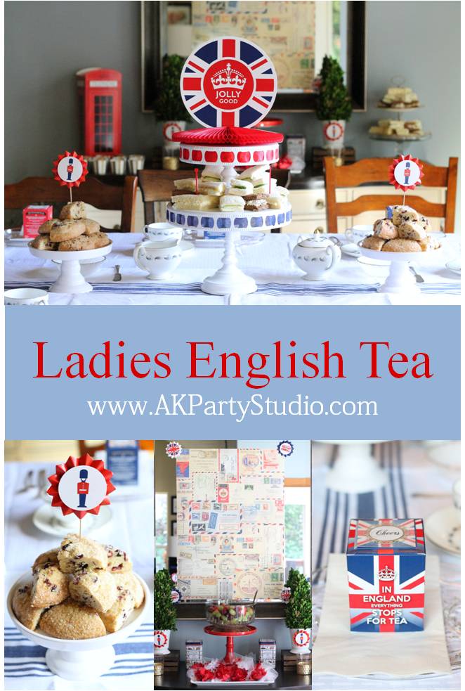 Ladies English Tea Party | AK Party Studio