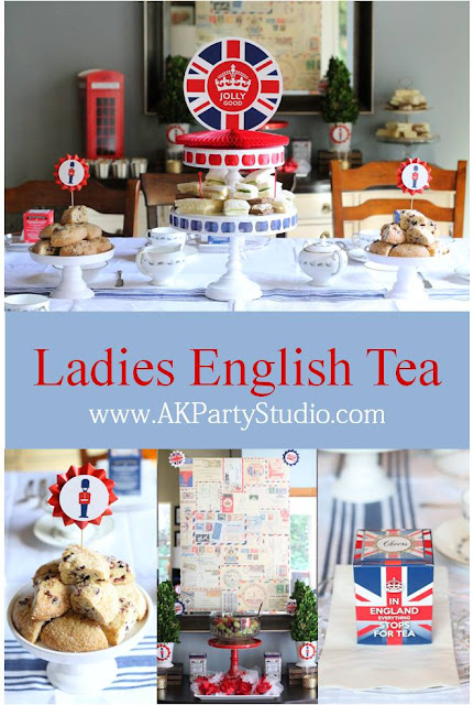Ladies English Tea Party | AK Party Studio