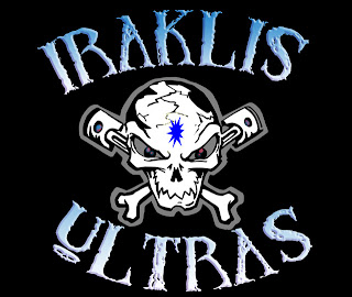 Iraklis Ultras logos: Iraklis Ultras Skull