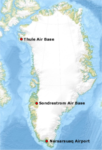 The Elder Aviator: Thule Air Base - at the top of the world...almost
