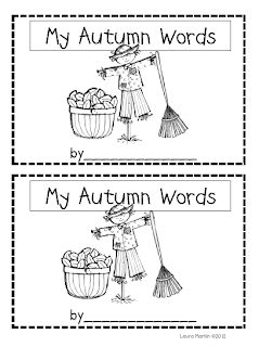 Classroom Freebies Too: Fall Words