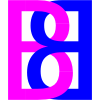 Inkscape Cookery Book: Interlocked Monogram