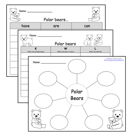 2 Happy Teachers: Exploring Polar Bears: A Cross-Curricular Unit