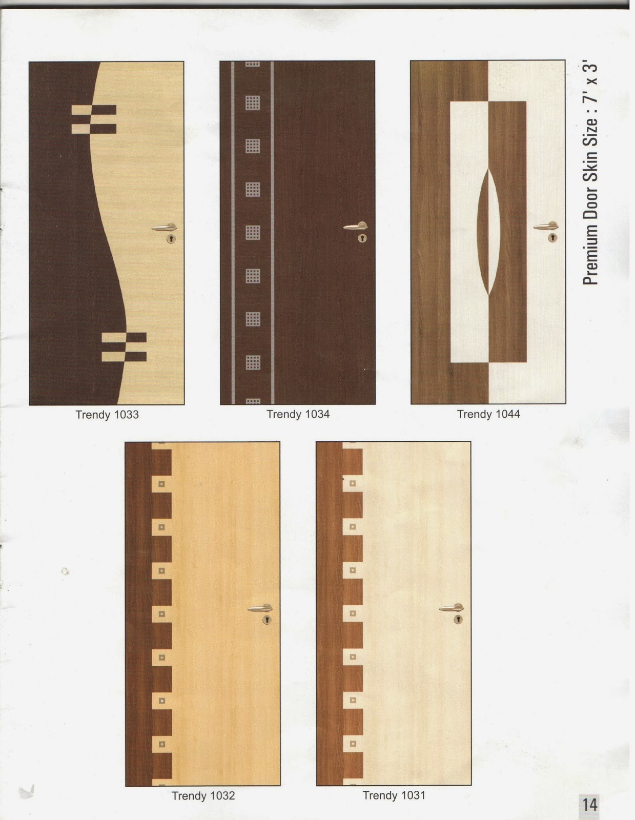 Radha Laminates & Plywood: PVC Routed Doors / Moulded Doors & Door Skins