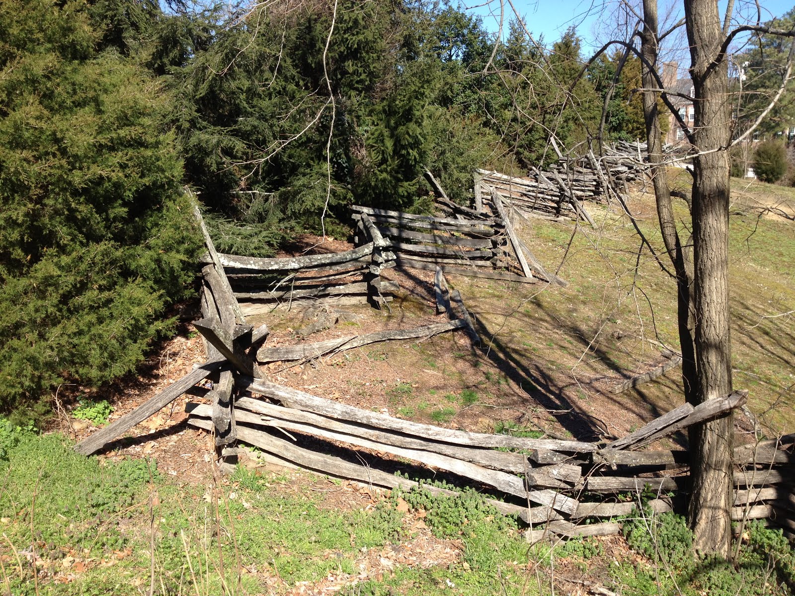 USMRR Aquia Line and other Model Railroad Adventures: Civil War Era Fences
